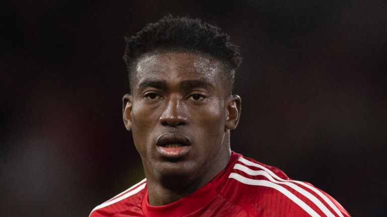 Nottingham Forest star Awoniyi in induced coma after abdominal surgery