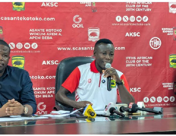 We are focused on winning double – Asante Kotoko PRO, Sarfo Duku