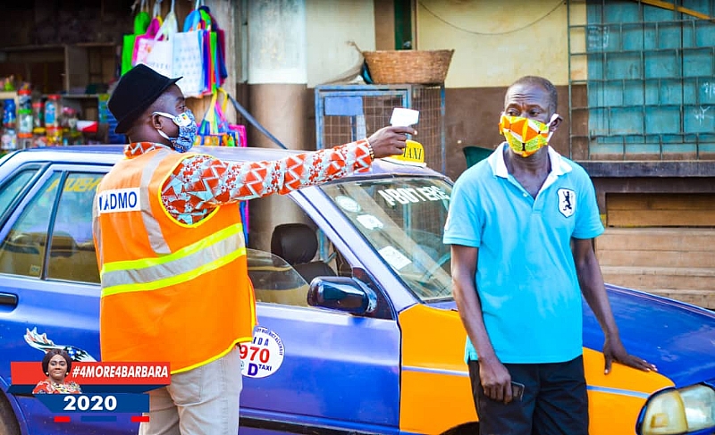 Prestea Huni-valley MP Donate Infrared Thermometers To Boost Covid-19 Fight