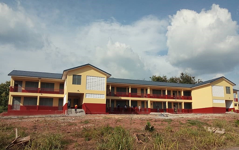 Bono Regional NPP Chairman inspects projects in schools