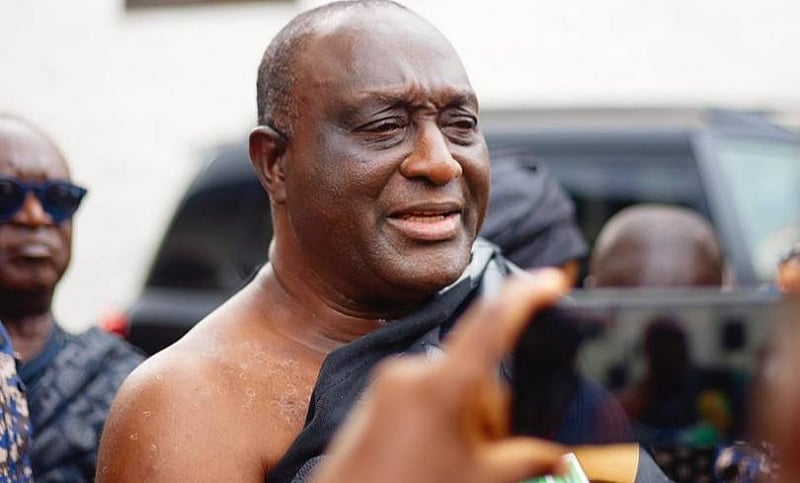 Alan pays special tribute to Daasebre Oti Boateng