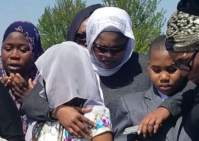 Photos of how Late Actress, Aishat Abimbola was buried in Canada