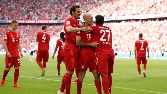 Robben, Ribery Strike In Perfect Farewell As Bayern Seal Bundesliga ...