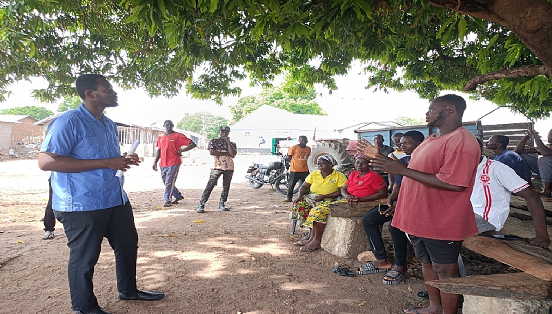 African Swan Fever Sensitization in Kintampo Municipality