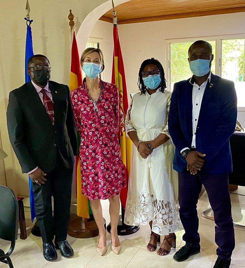 Spanish Ambassador H.E. Rico Hosts GOC hierarchy