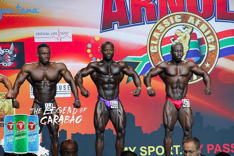 Carabao Energy Drink Supports The Ghanaian Body Building Team For The ...