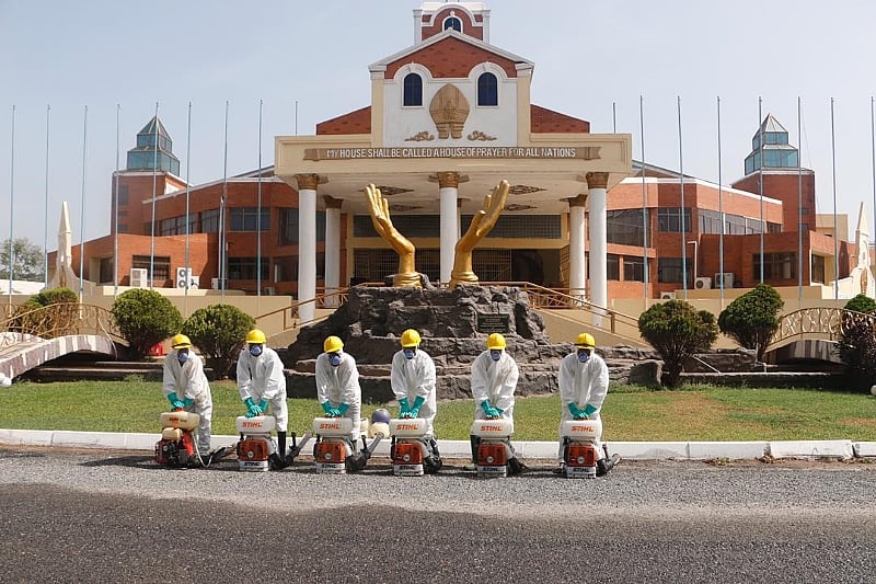 COVID-19: Action Chapel Int, Regional Maritime University Disinfected