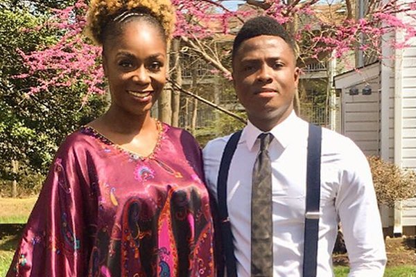 Photo: 28-Year-Old Samuel Inkoom Celebrates 12th Anniversary With Wife