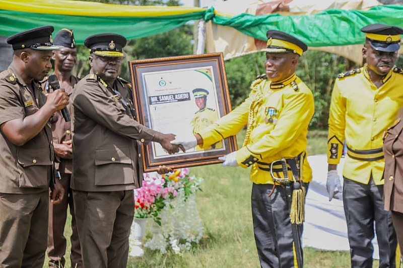 ADP Samuel Asiedu Bows Out of the Ghana Prisons Service after 34 years ...