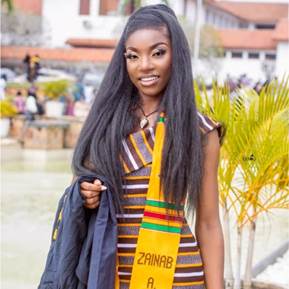 Ghana young beauty Queen Zainab Abdulai is confirmed to be a contestant ...