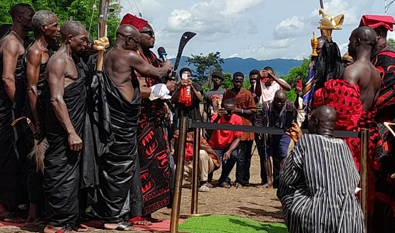 Health Ministry's Chief Engineer installed new Dufia of Fodome