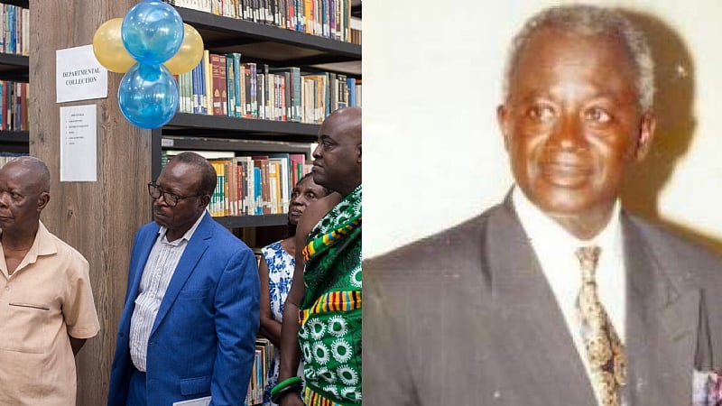 University of Ghana opens new library in honor of Emeritus Professor ...