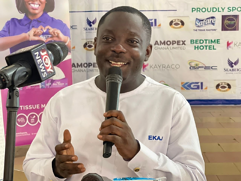 Eric Amofa launches GHC100,000 'EKAJ Educational Fund' for needy ...