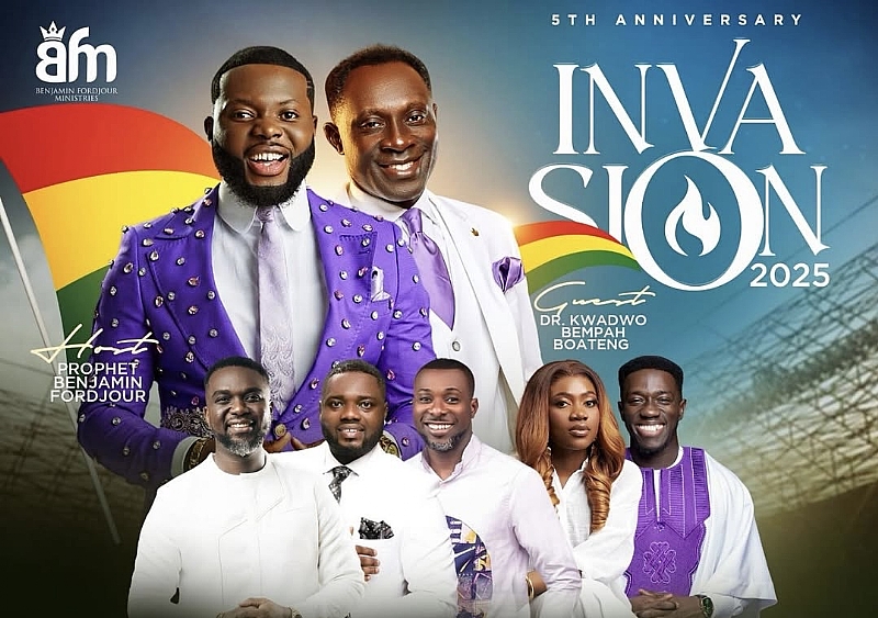 Prophet Benjamin Fordjour set to lead Invasion Ghana 2025
