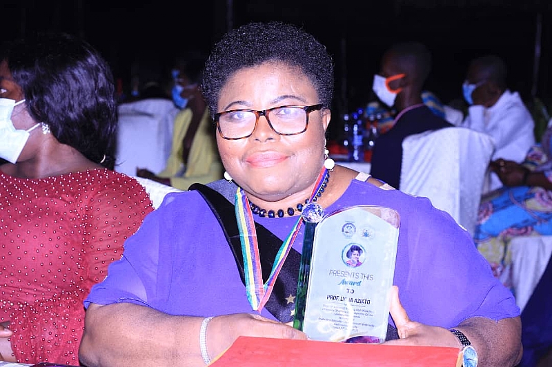 Prof. Lydia Aziato, Dean, School of Nursing, UG Honoured