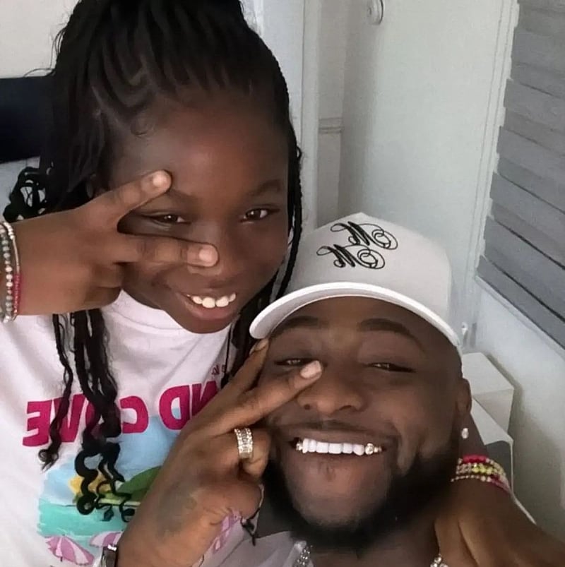 Davido finally reunites with his daughter Imade after years of child ...