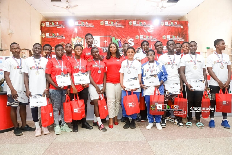 Exciting HD+ Kids Armwrestling Season II Held at Labone SHS
