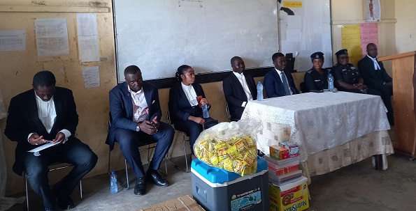 Tema Bench provides teaching materials to Tema Community 8 JHS