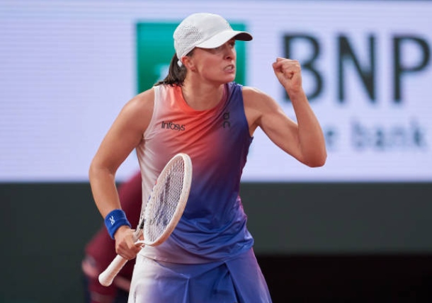 Swiatek saves match point to beat Osaka in thriller