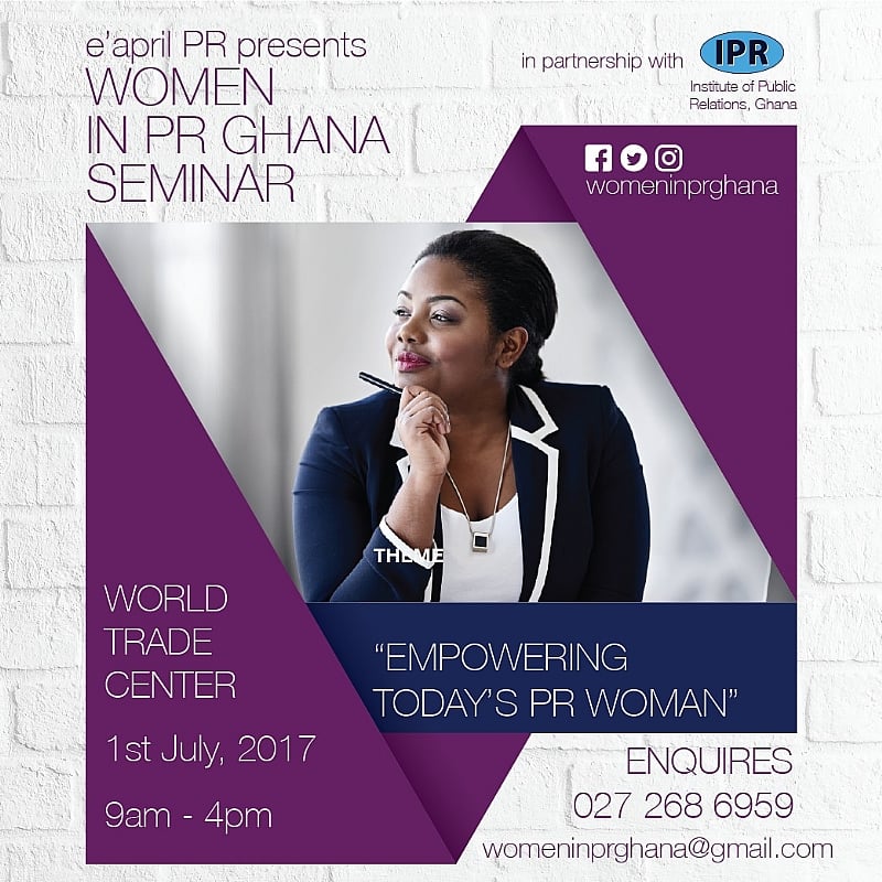 1st Women In Public Relations Ghana Seminar To Take Place In July