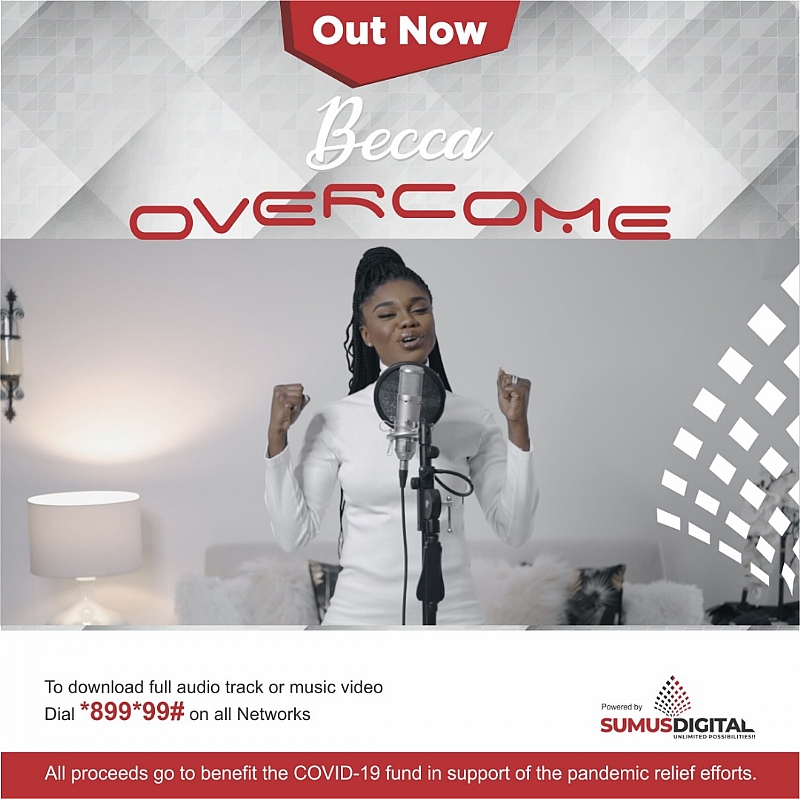 Becca Releases COVID-19 Song 'Overcome' On Digital Platforms