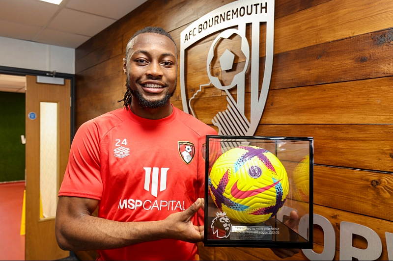 Antoine Semenyo given Premier League debut ball after scoring first ...
