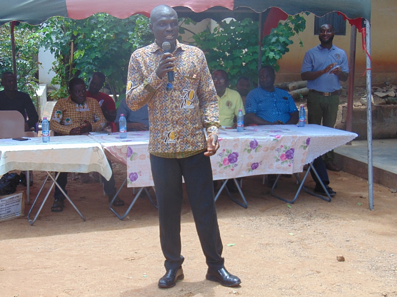 Hohoe Kpeve CHED hold farmers rally at Nkonya Wurupong