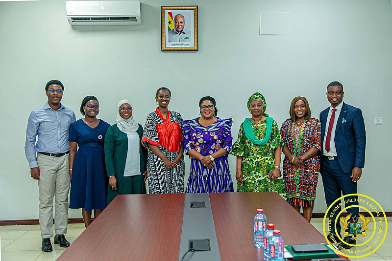 Mastercard Foundation calls on Gender Minister