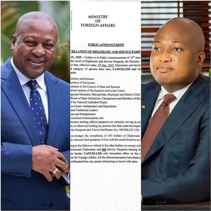 Foreign Affairs Ministry cancels 701 Diplomatic and Service Passports ...