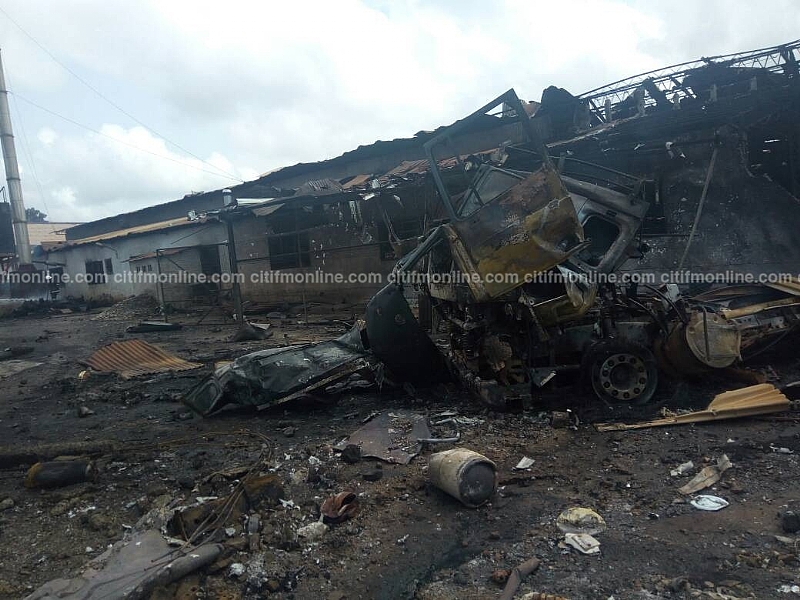 The moments right before the Takoradi gas explosion [Video]