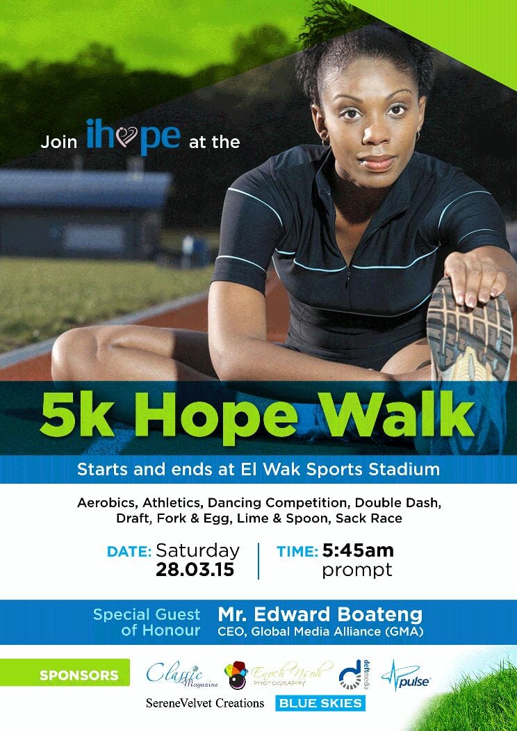 GMA CEO, Edward Boateng To Lead Youths in Accra For Hope Walk GMA CEO, Edward Boateng To Lead Youths in Accra For Hope Walk