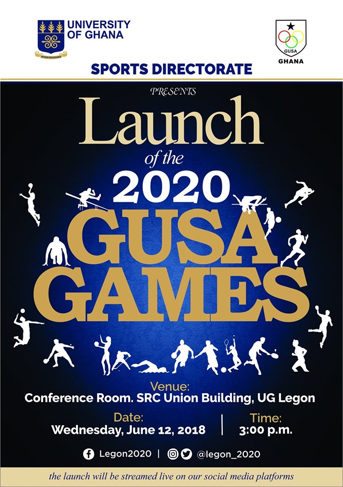 Launch Of 2020 GUSA Games To Take Place On June 12