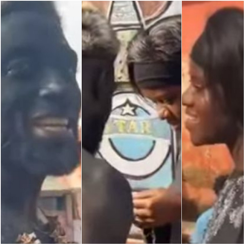 Obrafour in Love: Seen in video exchange sweet words with a beautiful lady
