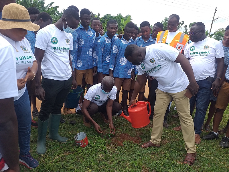 Green Ghana Project: Barekese SHS students to plant over 10,000 tress ...