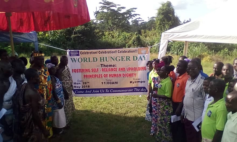 Hunger Project-Ghana celebrates 'World Hunger Day' at Kyempo