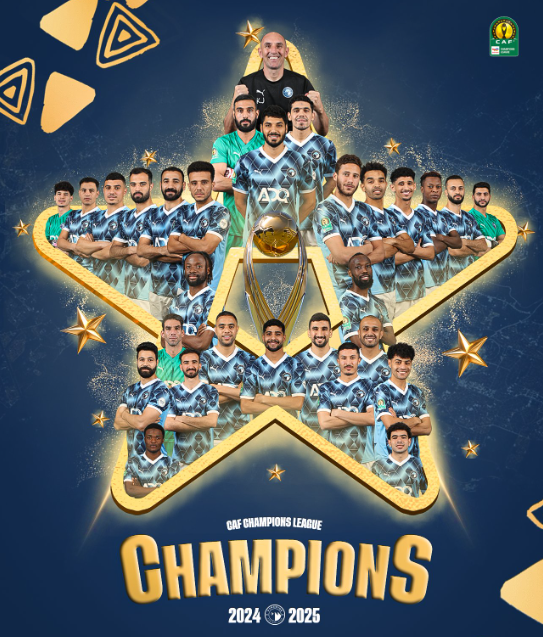 Pyramids beat Sundowns to win first-ever CAF Champions League title