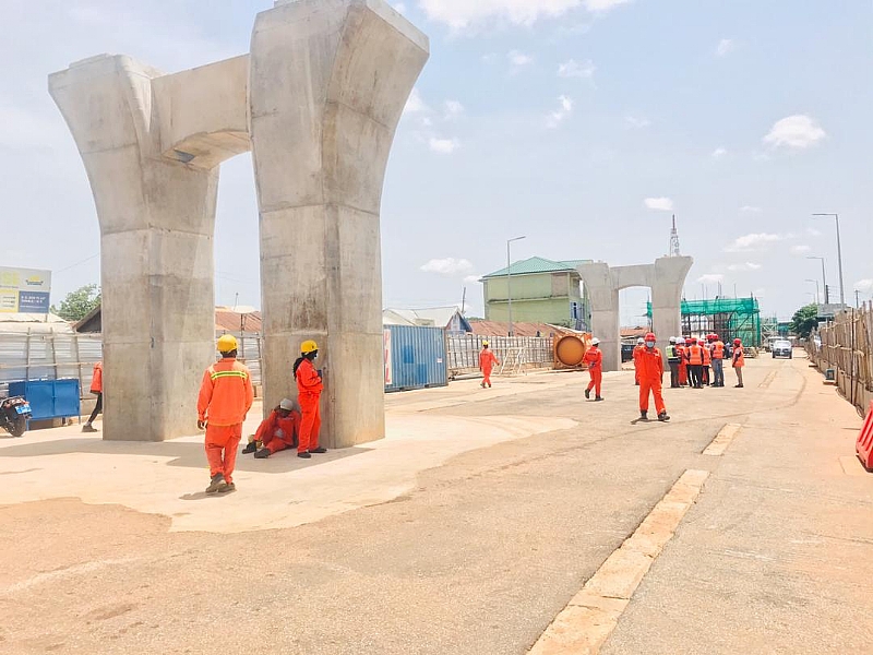 Tamale Interchange 40% Done