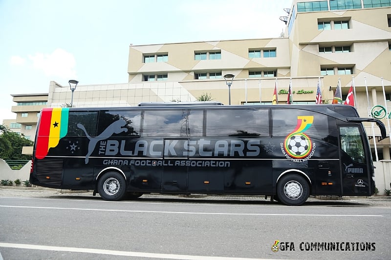 Check out new Black Stars team bus (PHOTOS)