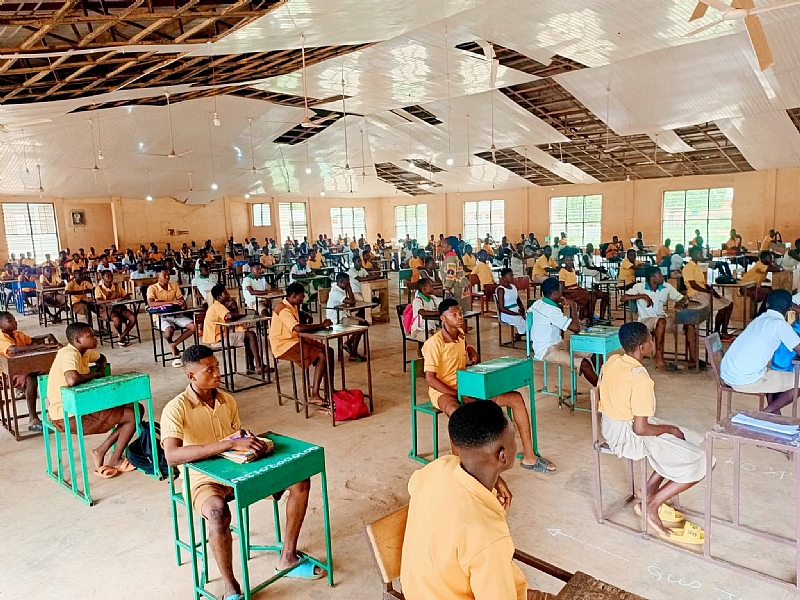 90 candidates sit for BECE in Nandom Municipality across 4 centers