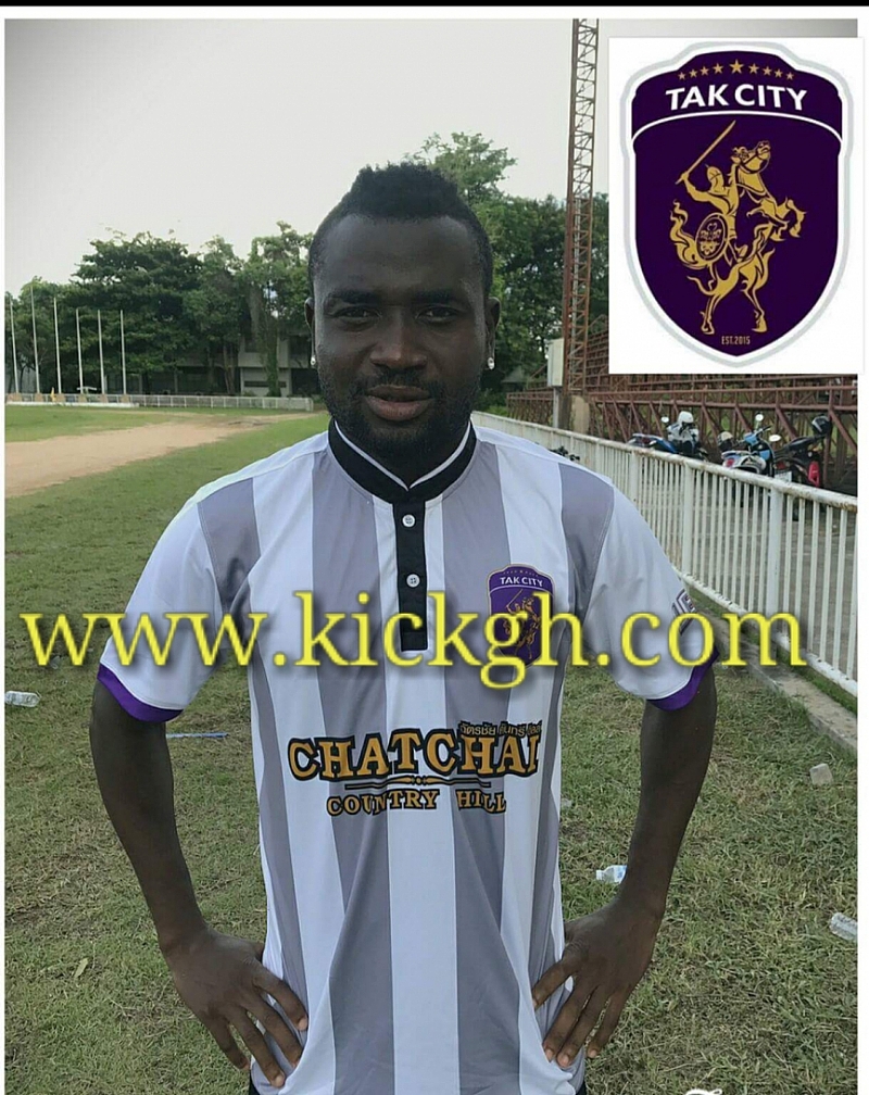 Ghanaian midfielder Joe Cheetham joins Thai side Tak City FC on one ...