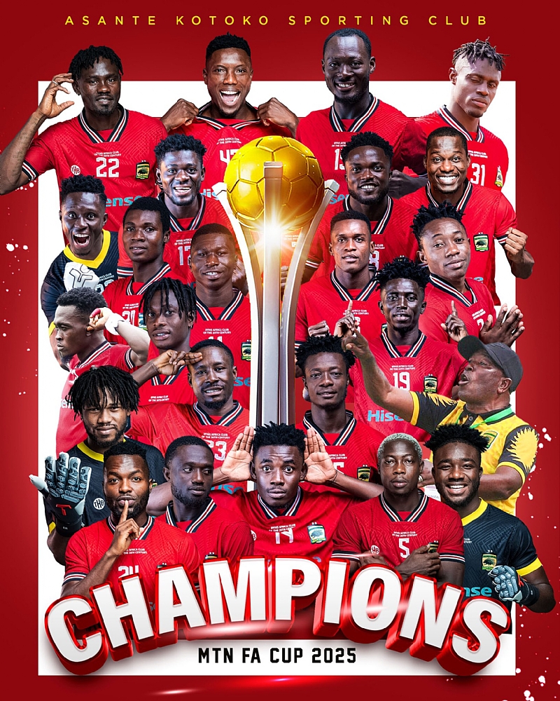 FA Cup: Kwame Opoku nets brace as Asante Kotoko stun Golden Kick FC to ...