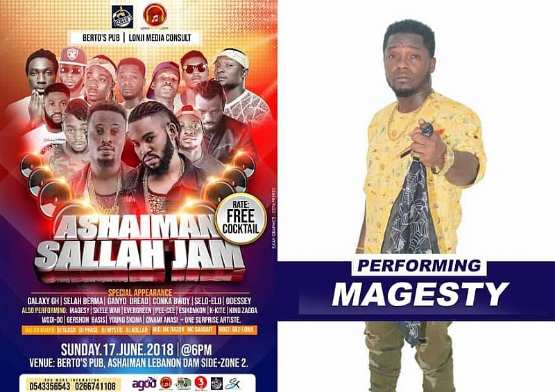 Magesty To Perform At Ashaiman Sallah Fest Slated On 17th June