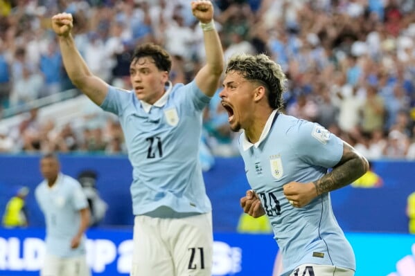 2026 World Cup: Uruguay fight back to claim draw as Araujo breaks Saudi ...