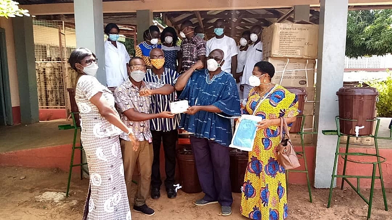 Kuupole Foundation donates to Saint Theresa’s Hospital in Nandom