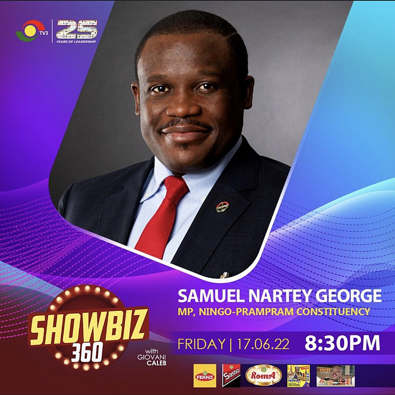 Sam George becomes the first MP to appear on an entertainment show