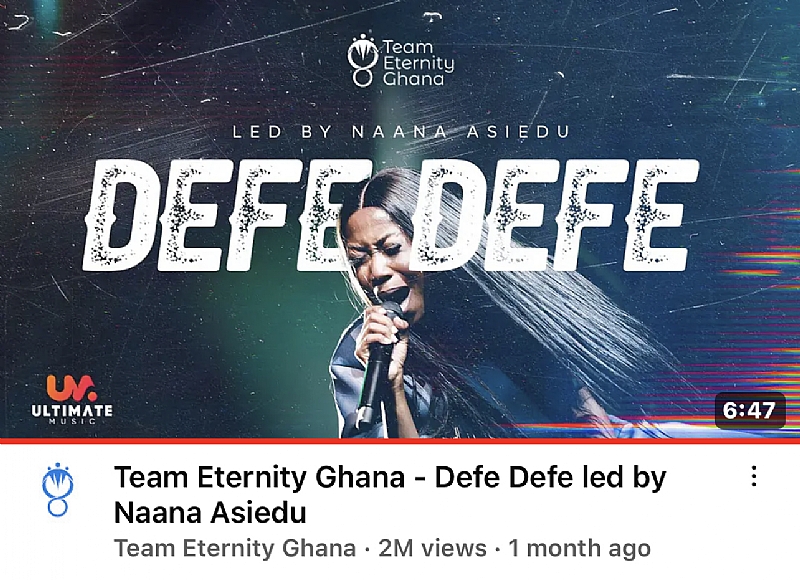 ‘Defe Defe’ by Team Eternity Ghana faces copyright controversy