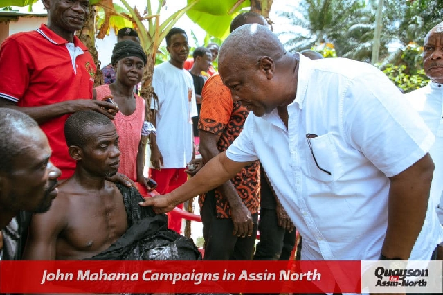 Assin North by-election: Mahama mourns with family of NDC supporter who ...