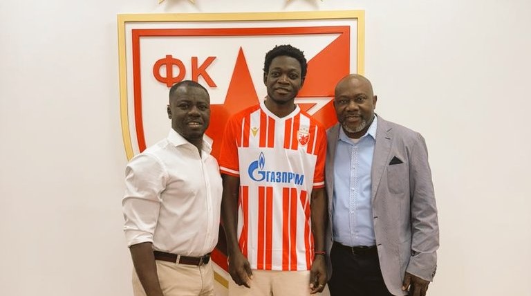 Ghana full-back Ebenezer Annan joins Red Star Belgrade on a 3-year contract