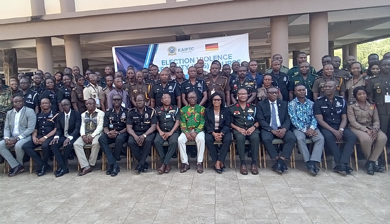 Security officers trained on electoral violence and security