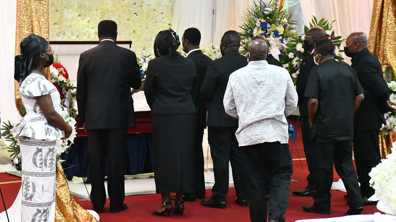 Tributes as Bishop Peter Owusu Ansah is laid to rest
